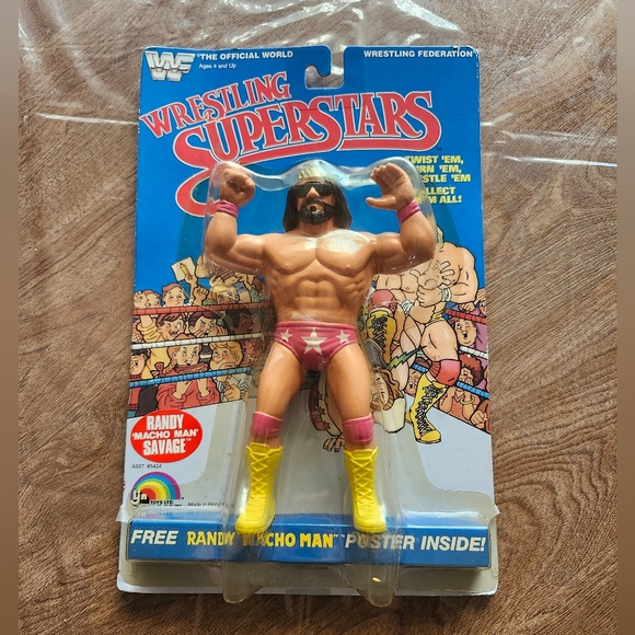 LJN | Toys | Wwf Wwe Ljn Wrestling Superstars Macho Man Randy Savage ...